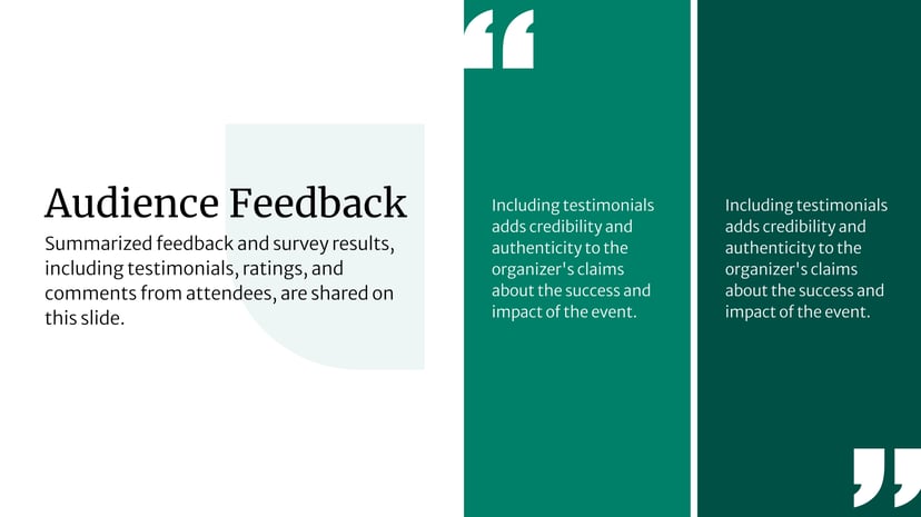 Post Event Recap Template for Event Analysis & Reporting