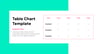 Table Presentation Template for Google Slides and PowerPoint