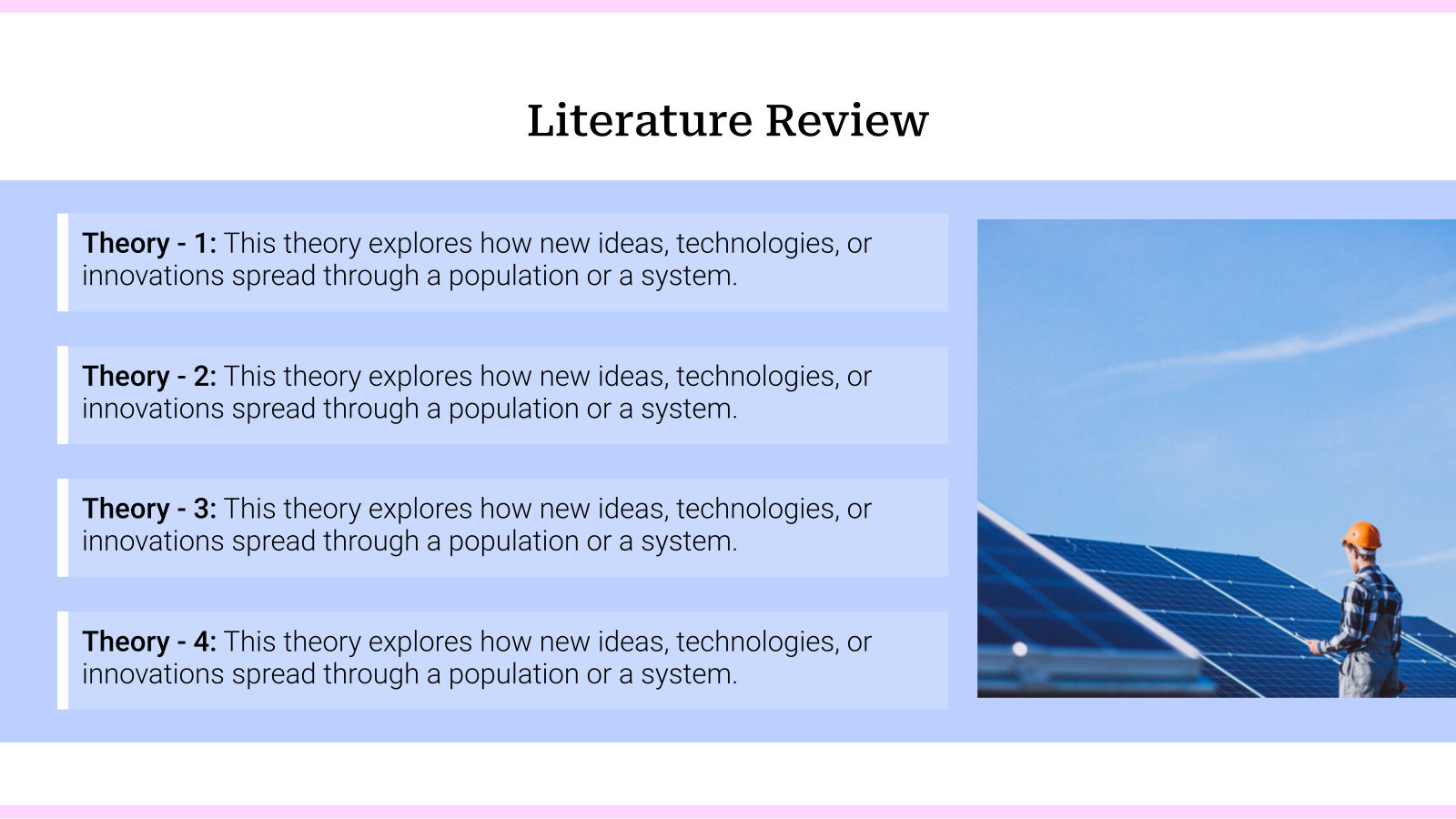 Research Review Presentation Template Slide Templates SlidesAI